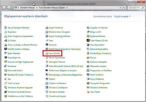 Java Sorun Giderme | TÜRKTRUST